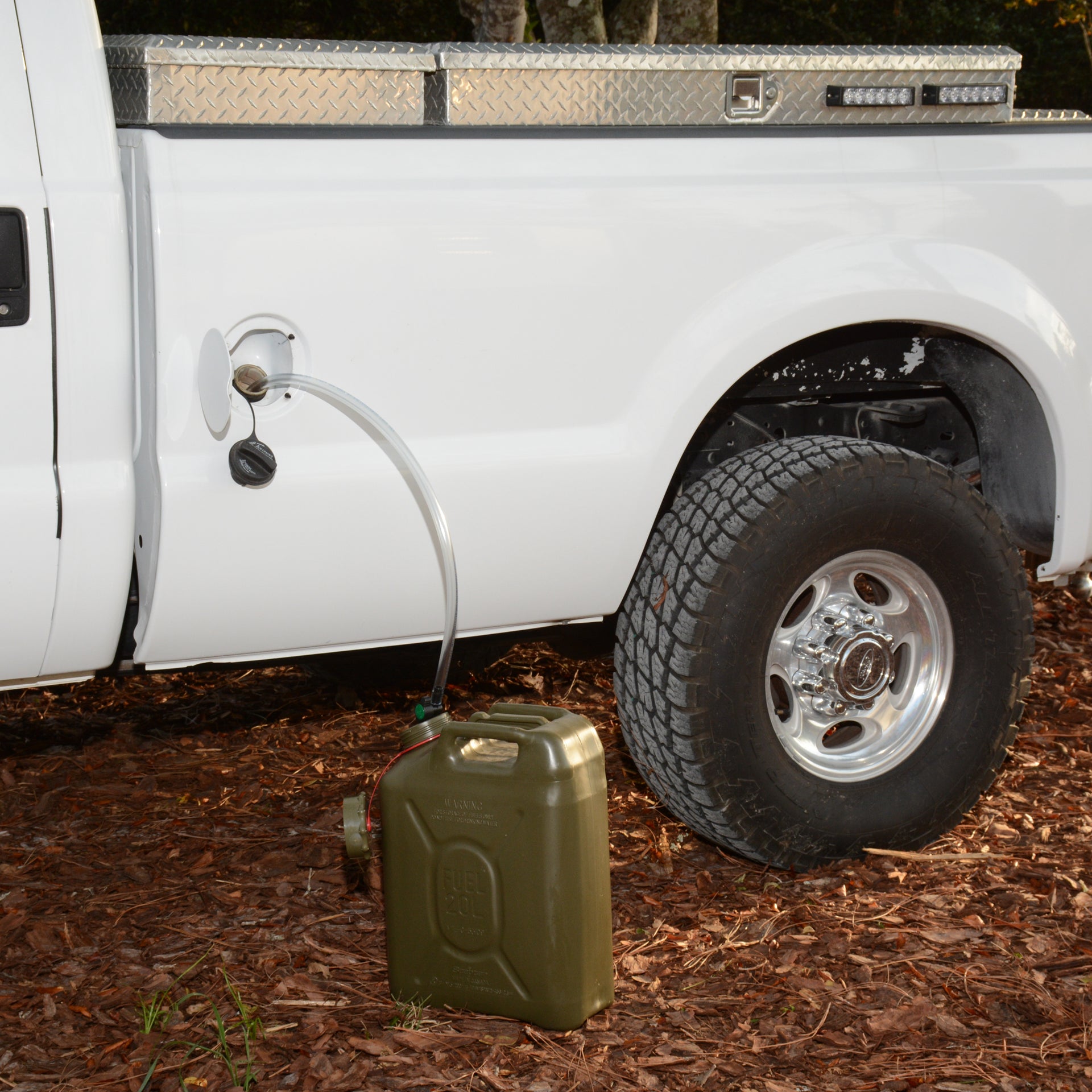 Original Safety Siphon KIT -6' Hose, 1/2" Valve, on/off Valve, 9" Exte ...